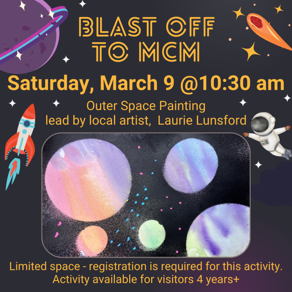 Outer Space Painting | Muncie Children's Museum